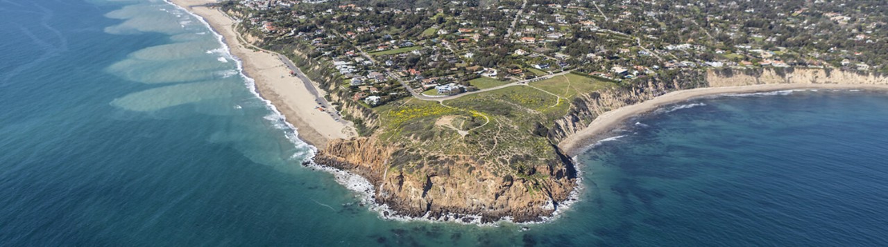 Views from Point Dume State Beach in Malibu, California
